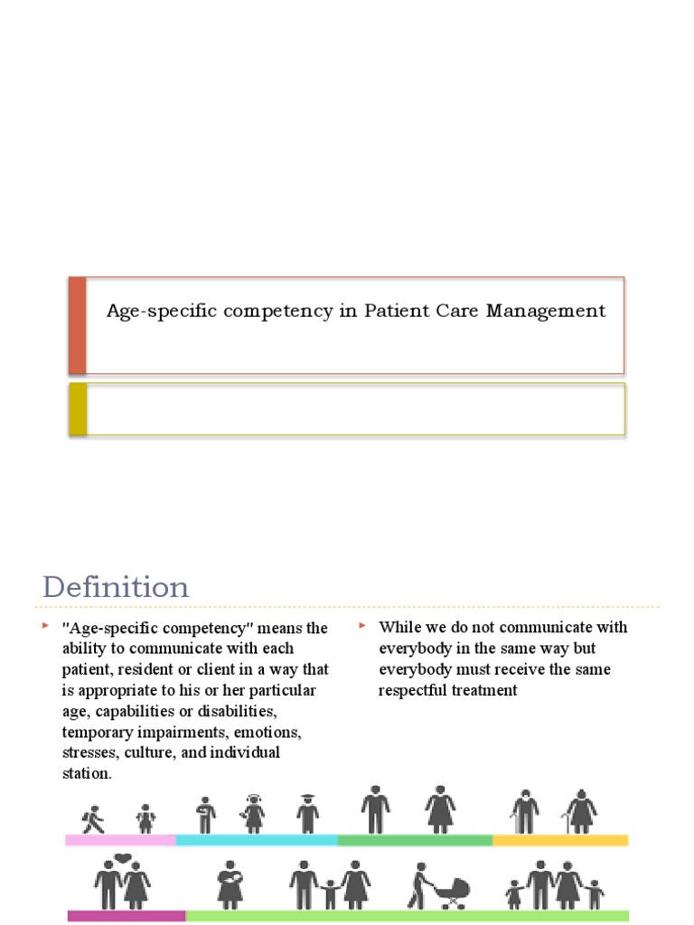 Training - Age Specific Competency | PDF | Infants | Adolescence