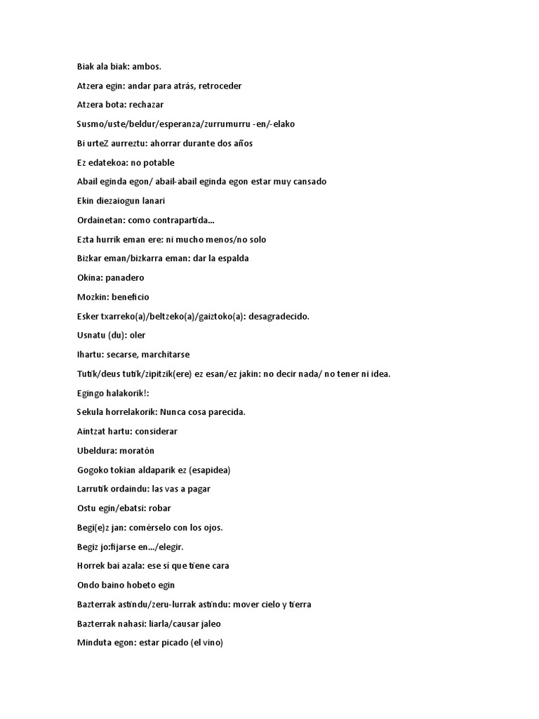 Euskera Ikasten EGA 2 | PDF