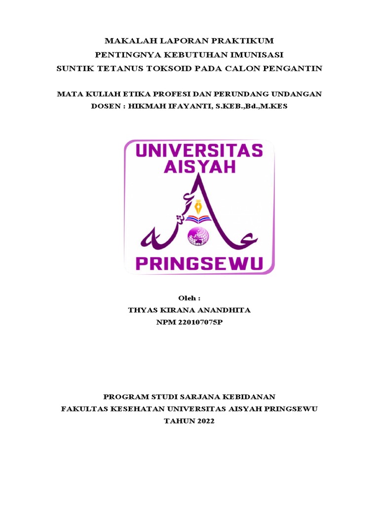 Makalah TT Catin | PDF