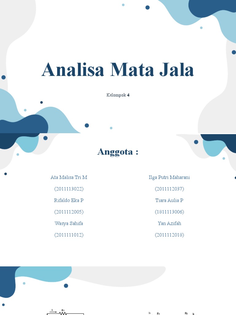 Klp 4 Analisa Mata Jala | PDF