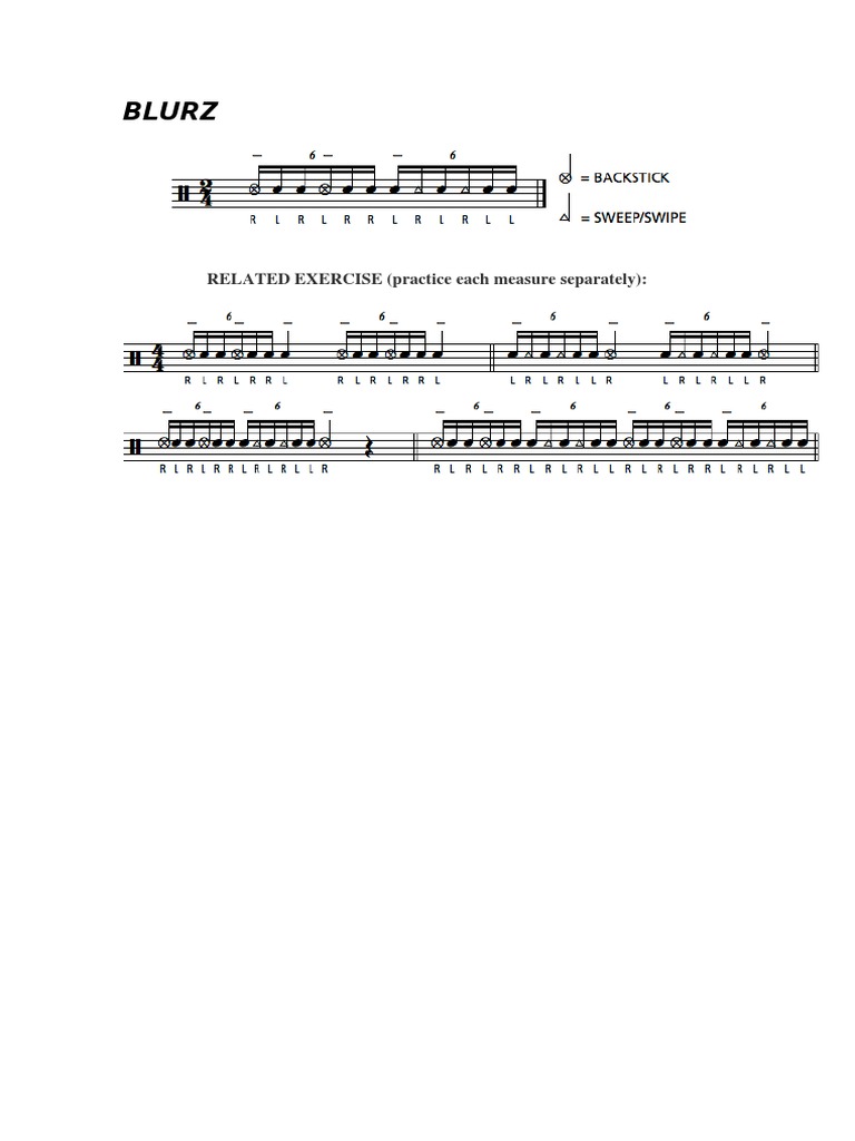 Hybrid Rudiments 2 | PDF