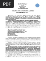 Pta Board Resolution - 2020 | PDF