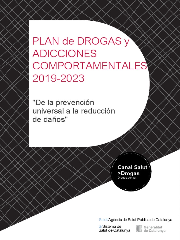 Plan de Drogas y Adicciones Comportamentales 2019 | PDF
