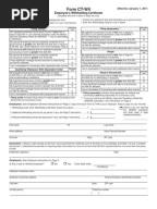 Connecticut W-4 form explains codes for withholding rates | Withholding Tax