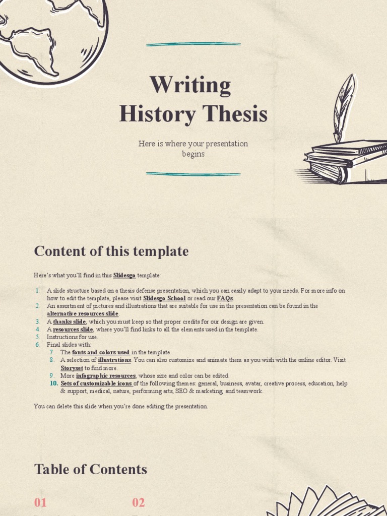 Writing History Thesis | PDF | Alphabet | Writing