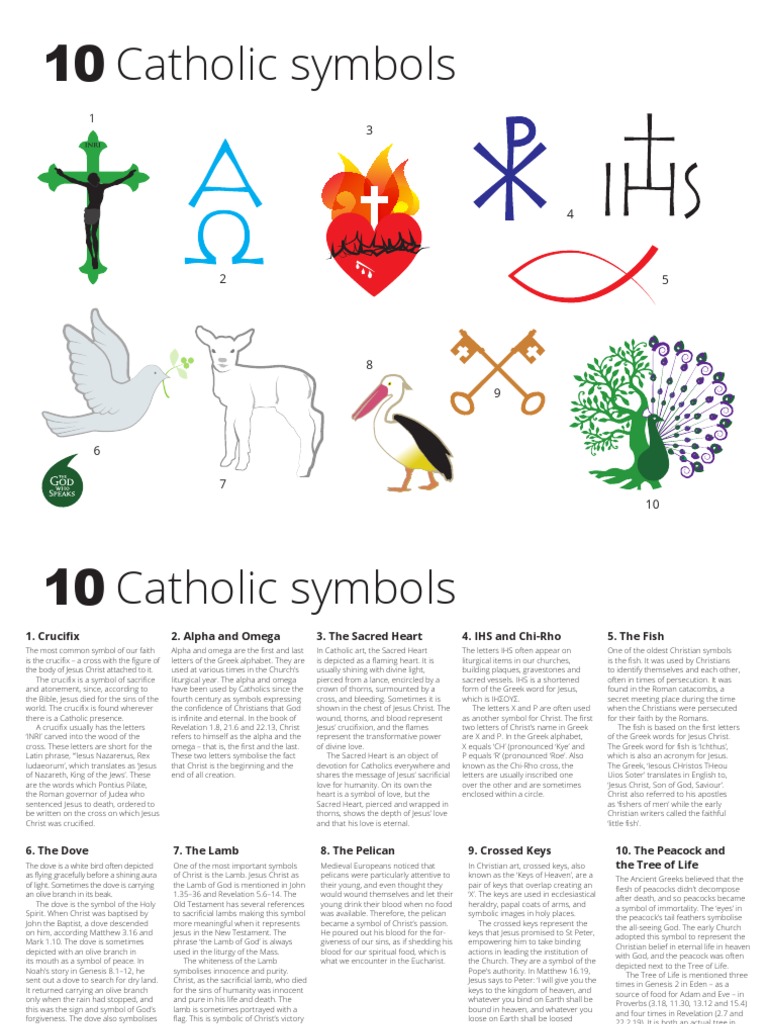 Catholic Symbols Of God