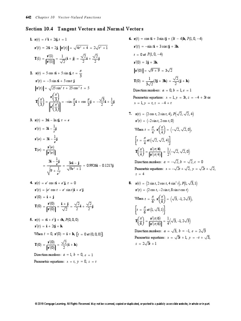 Sol 10-4 - 10-5 | PDF
