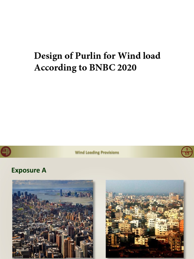 Exposure Catagory For Wind Load | PDF | Science & Mathematics
