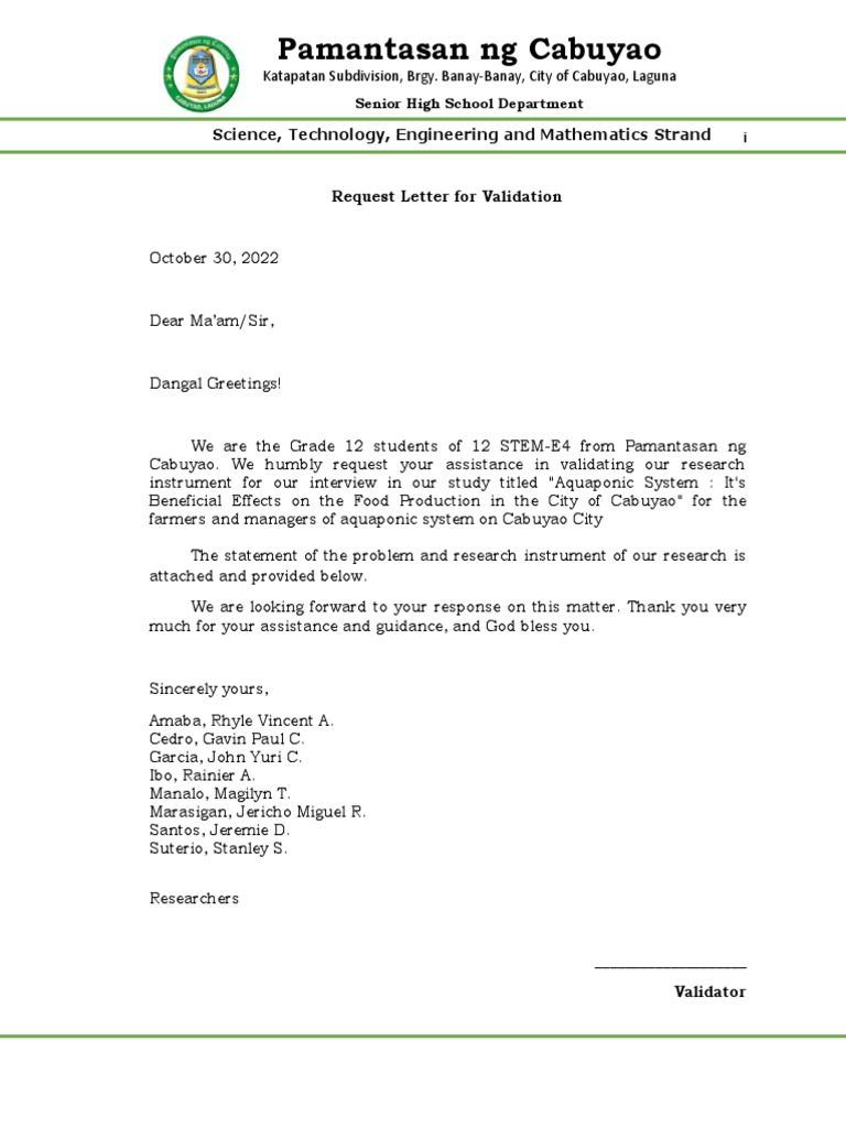 Research Instrument Validation Pdf