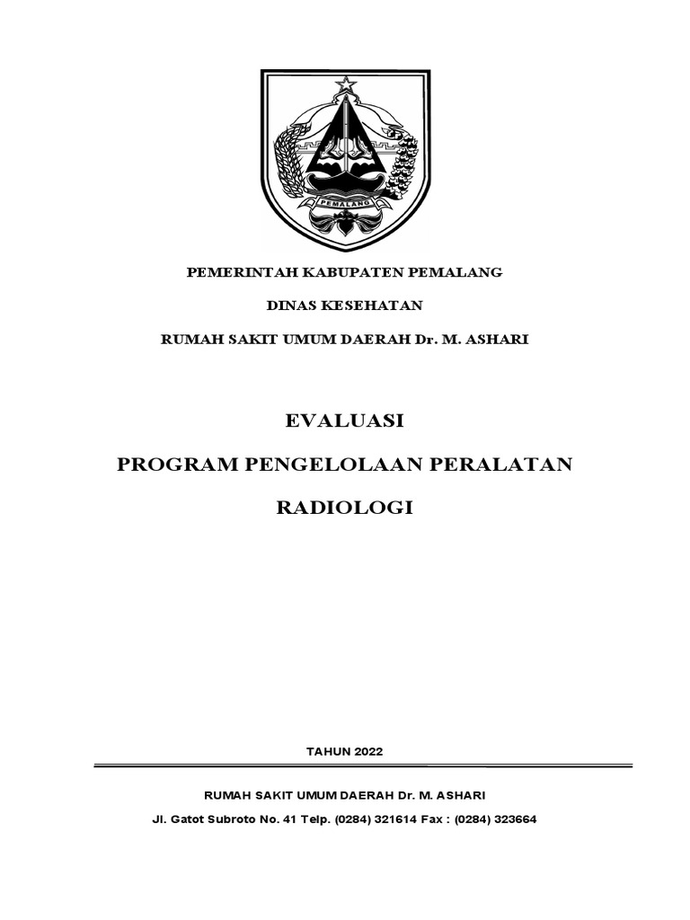 Evaluasi Program Pemeliharaan Peralatan | PDF