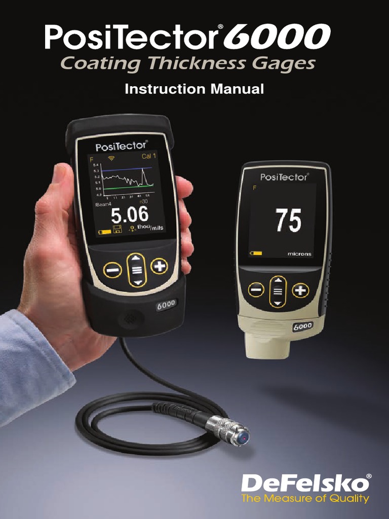 P6000 InstructionManual v8.0 | PDF