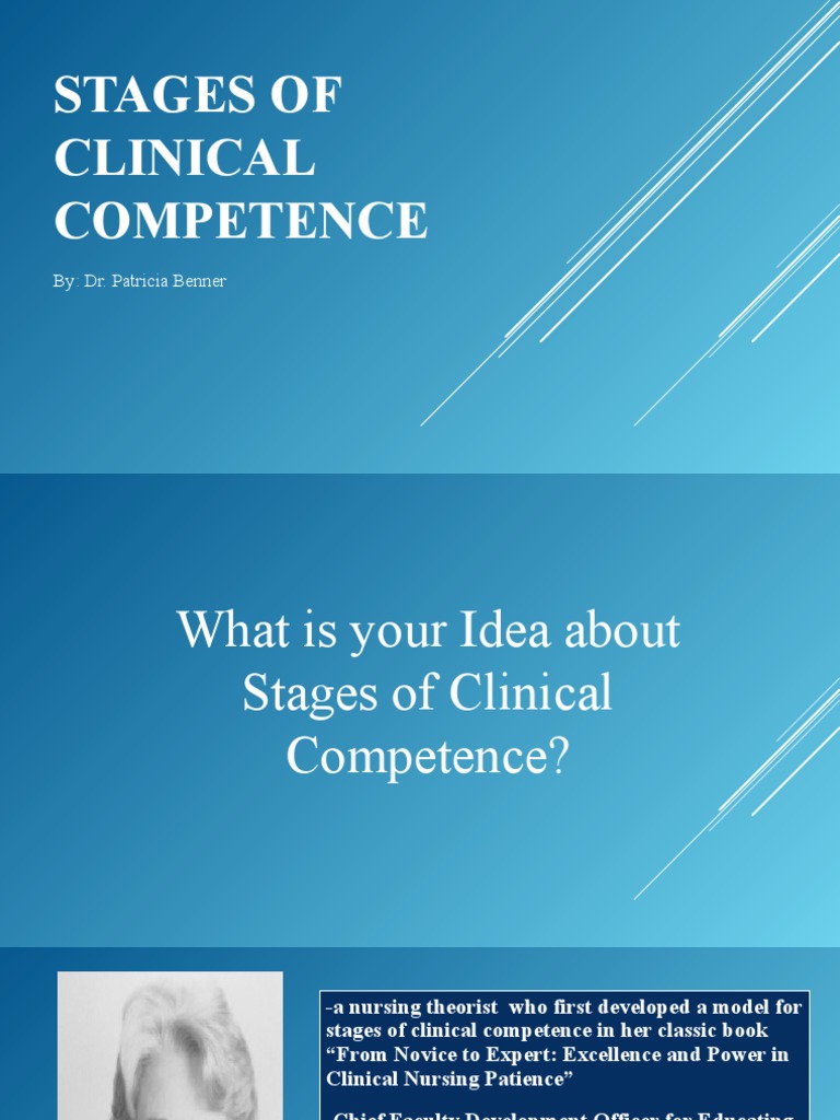 Benners Stages of Nursing Expertise | Download Free PDF | Cognition ...