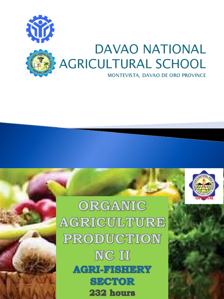 Davao National Agricultural School: Montevista, Davao de Oro Province | PDF