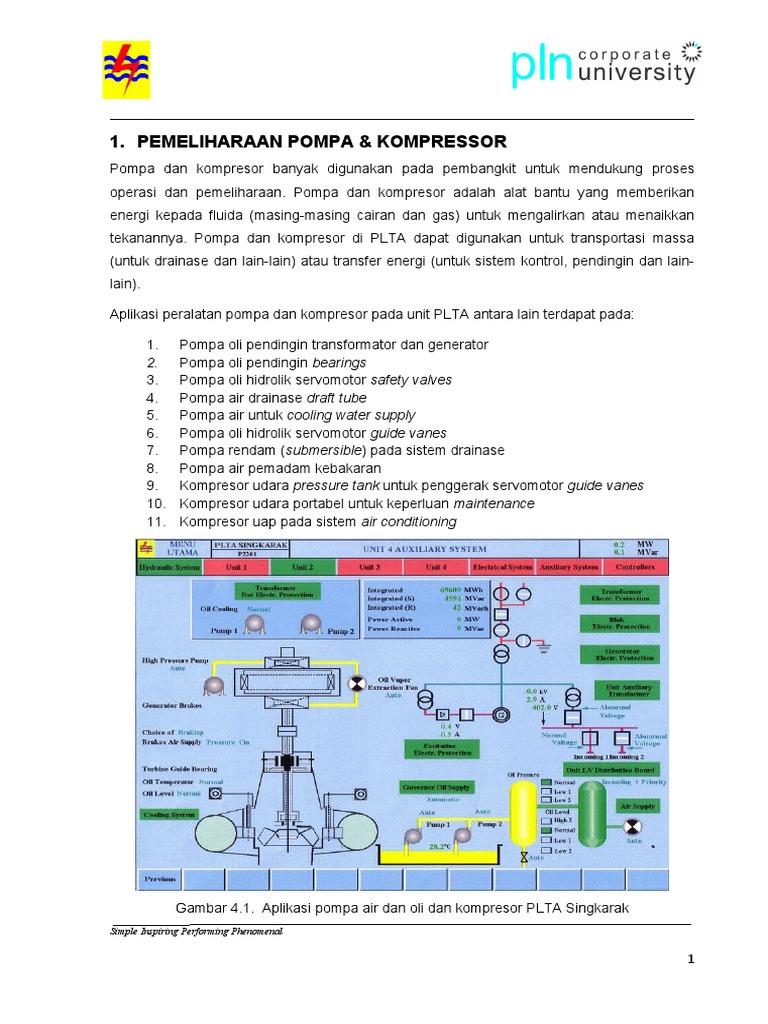 BAB 4. Pemeliharaan Pompa Dan Kompresor (OK) | PDF