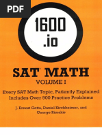 Digital SAT Math Workbook 2025 | PDF | Quadratic Equation | Equations