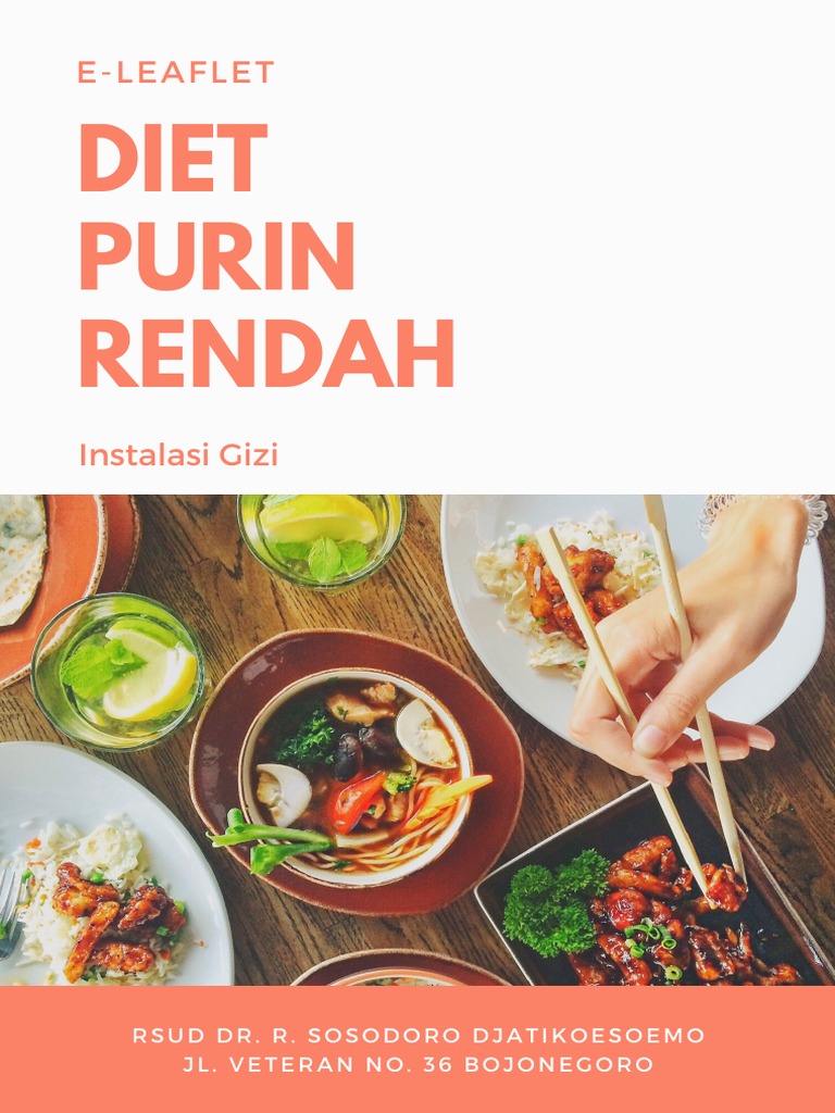 020 E-Leaflet Diet Purin Rendah | PDF