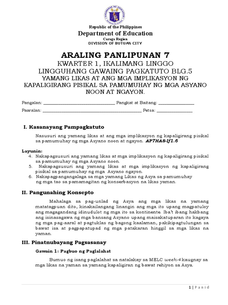 Ap7 Wlas Q1 W5 Albar | PDF