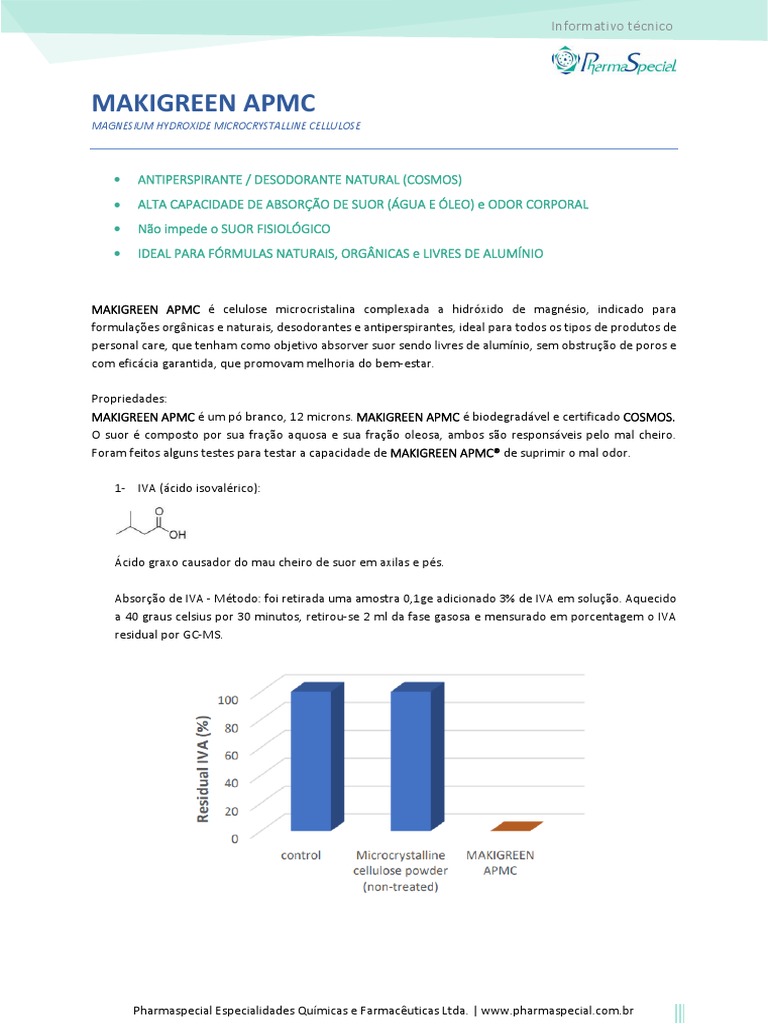 Lit - MAKIGREEN APMC | PDF | Ph | Química
