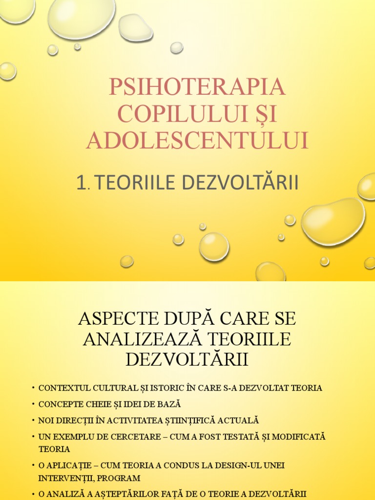 Curs - 1 - Teoriile Dezvoltarii | PDF