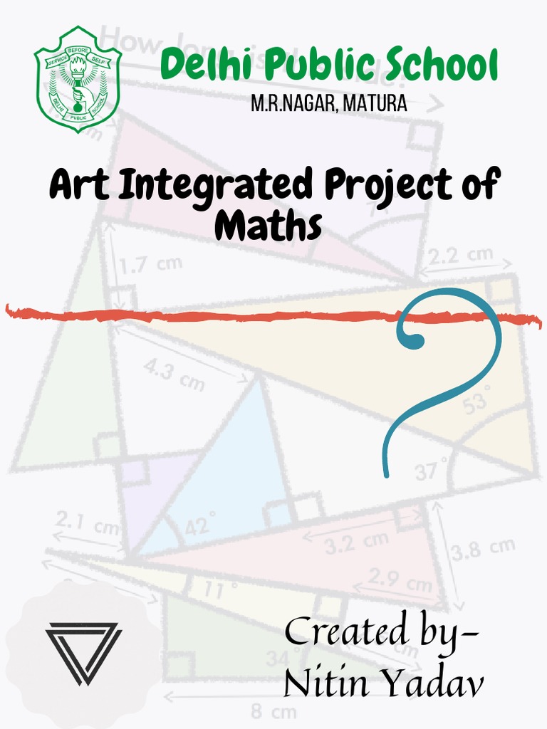 Art Integration in Class 6 Maths Project | PDF