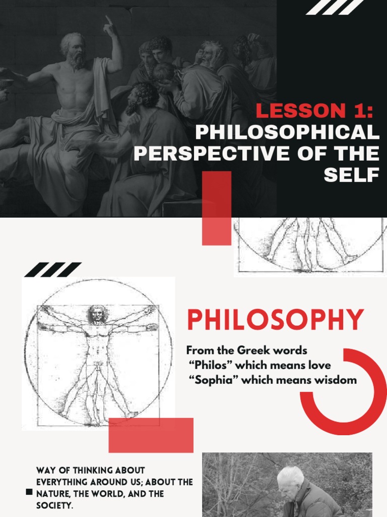 Lesson 1 Philosophical Perspective of The Self | PDF | Id | Plato