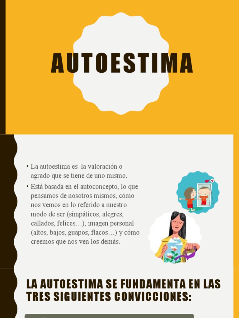 Autoestima | PDF | Autoestima | Pensamiento