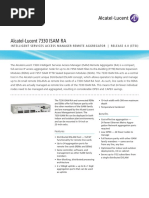 NOKIA - 7360 ISAM FX Product Information Manual R5 - X | PDF