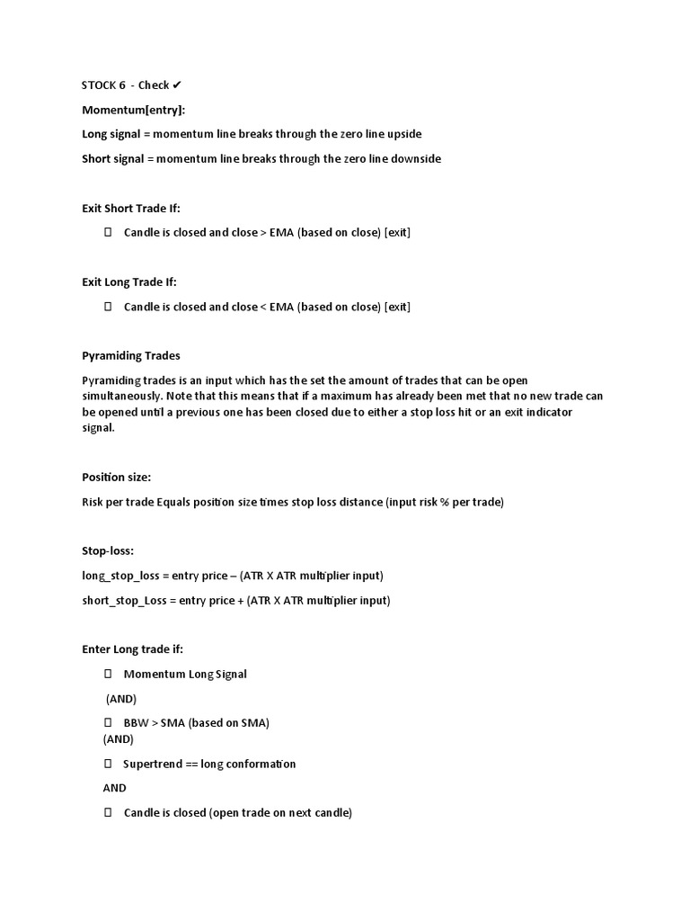 STOCK 6 - Documentation MQL5 | PDF | Computer Science | Software Engineering