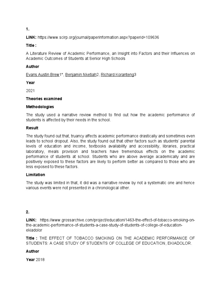 RRL - 7 Articles | PDF