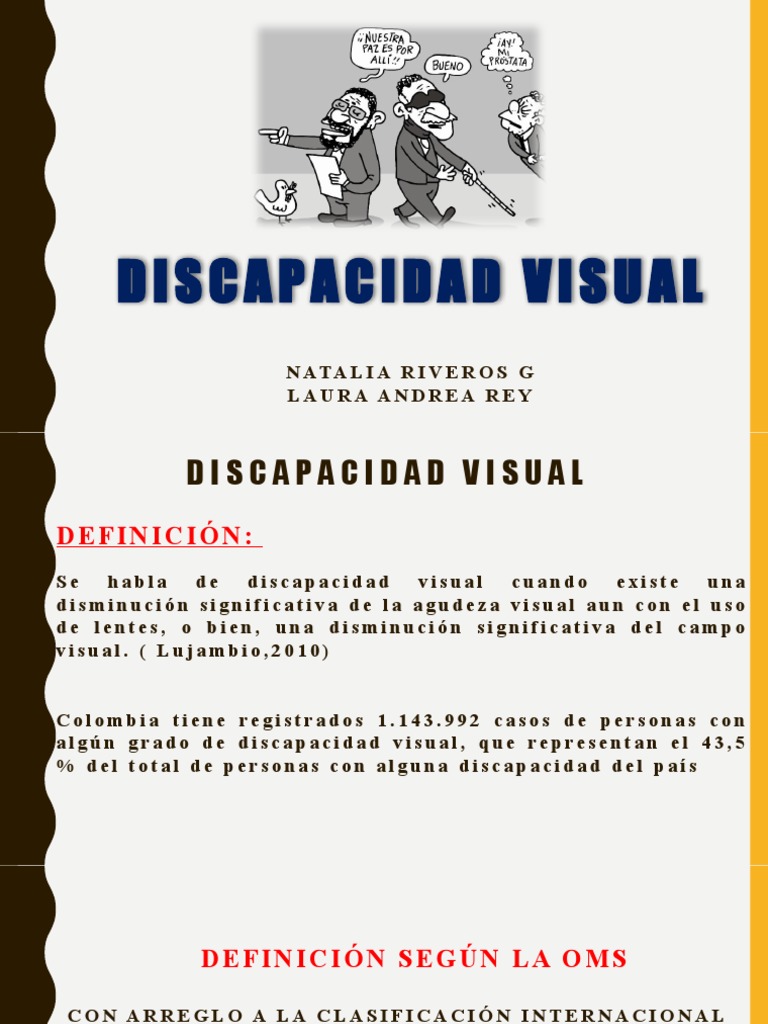 Discapacidad Visual | PDF | Ojo humano | Percepción visual