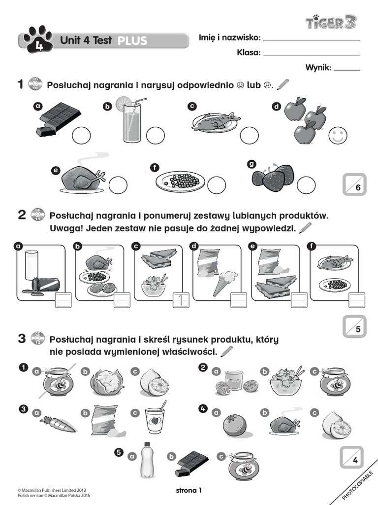 J.angielski Klasa III Lekcja 7 | PDF