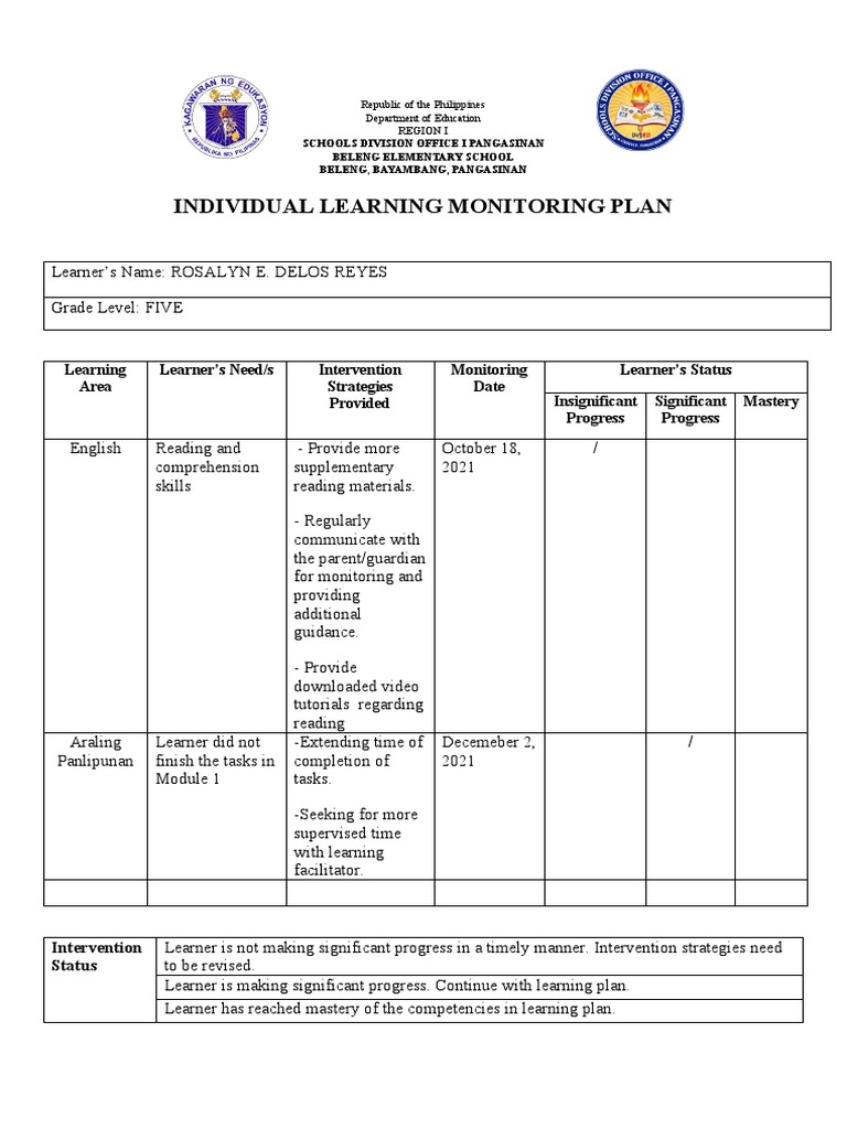 Ilmp Grade 5 | PDF | Learning | Teachers Ilmp Grade 5 | PDF | Learning | Teachers