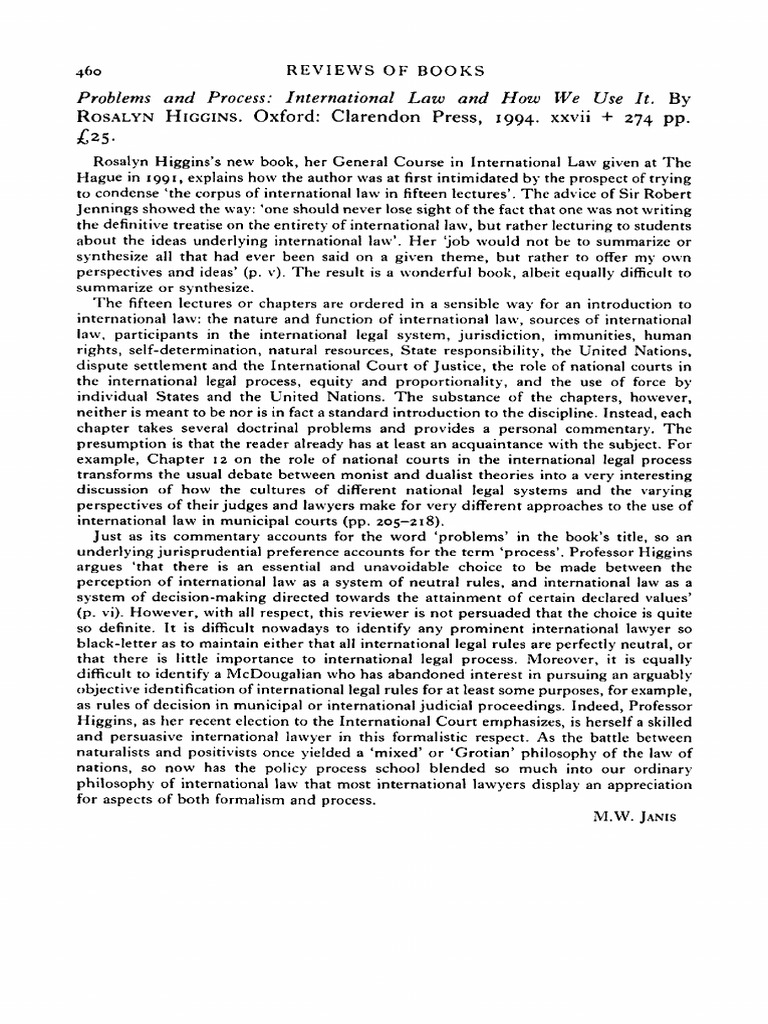 Summary Higgins | PDF