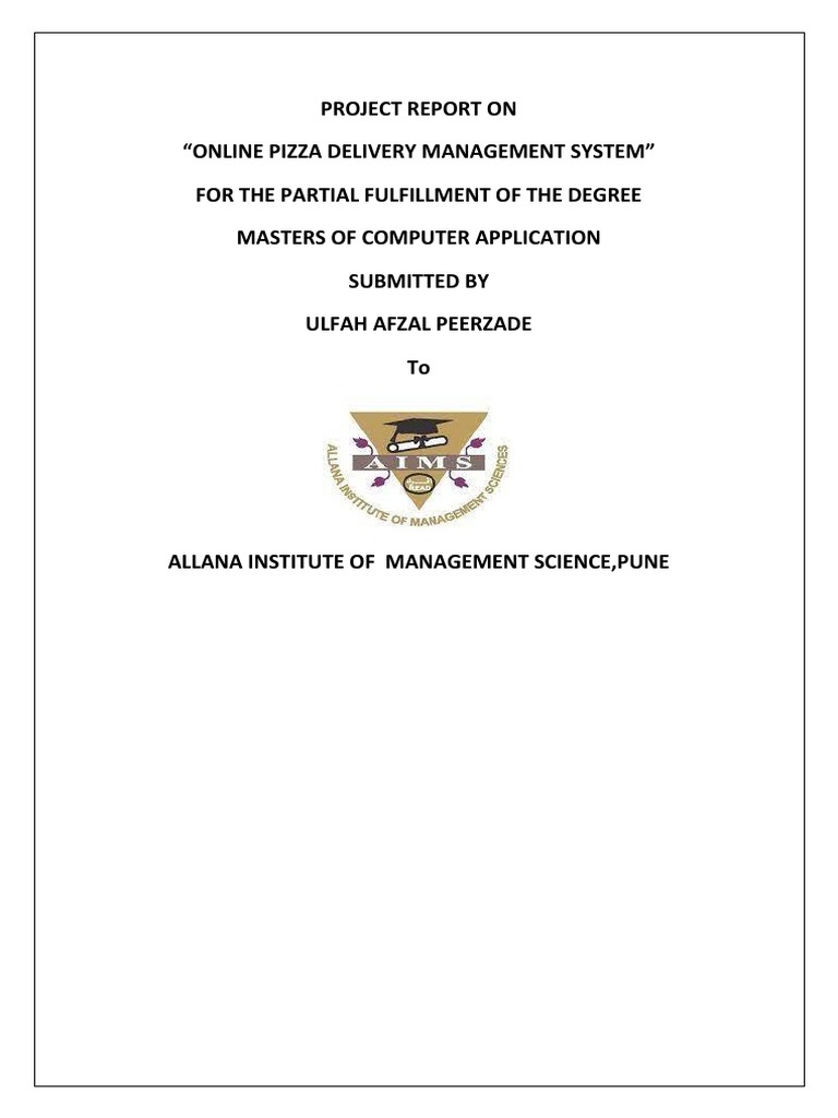 Project Report | PDF | Feasibility Study | Databases Project Report | PDF | Feasibility Study | Databases