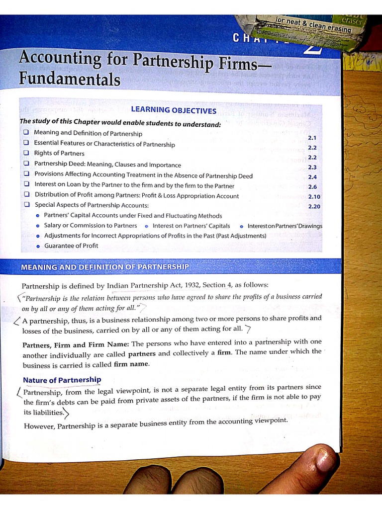 Partnership Fundamentals | PDF