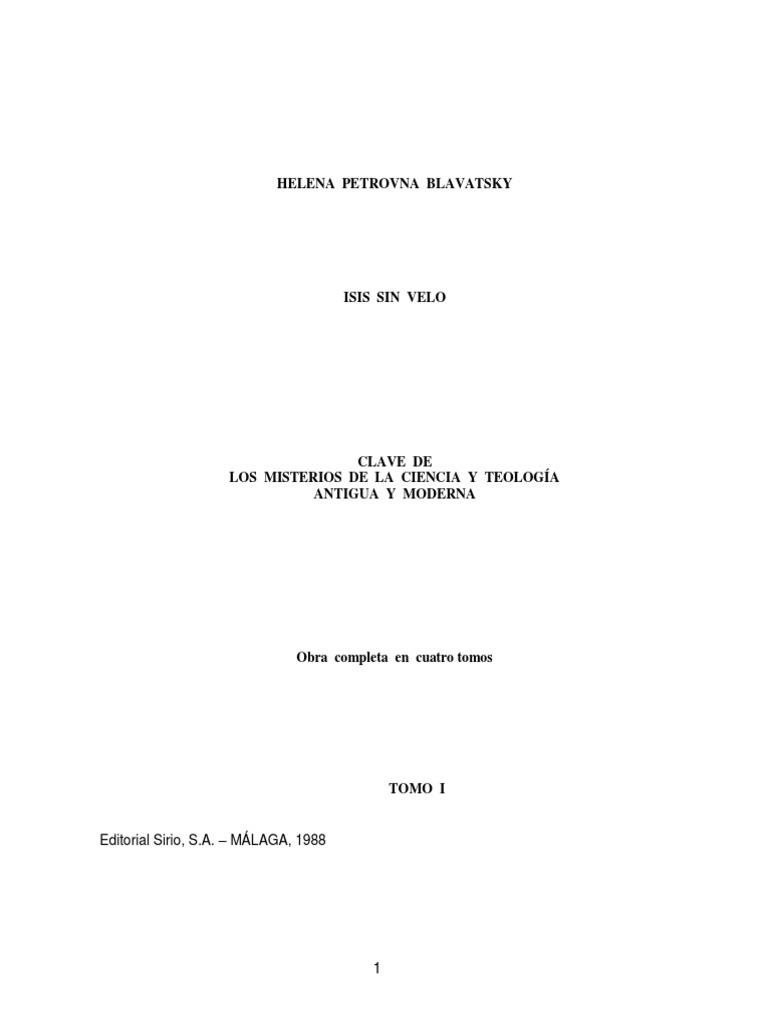 Isis Sin Velo-I | PDF