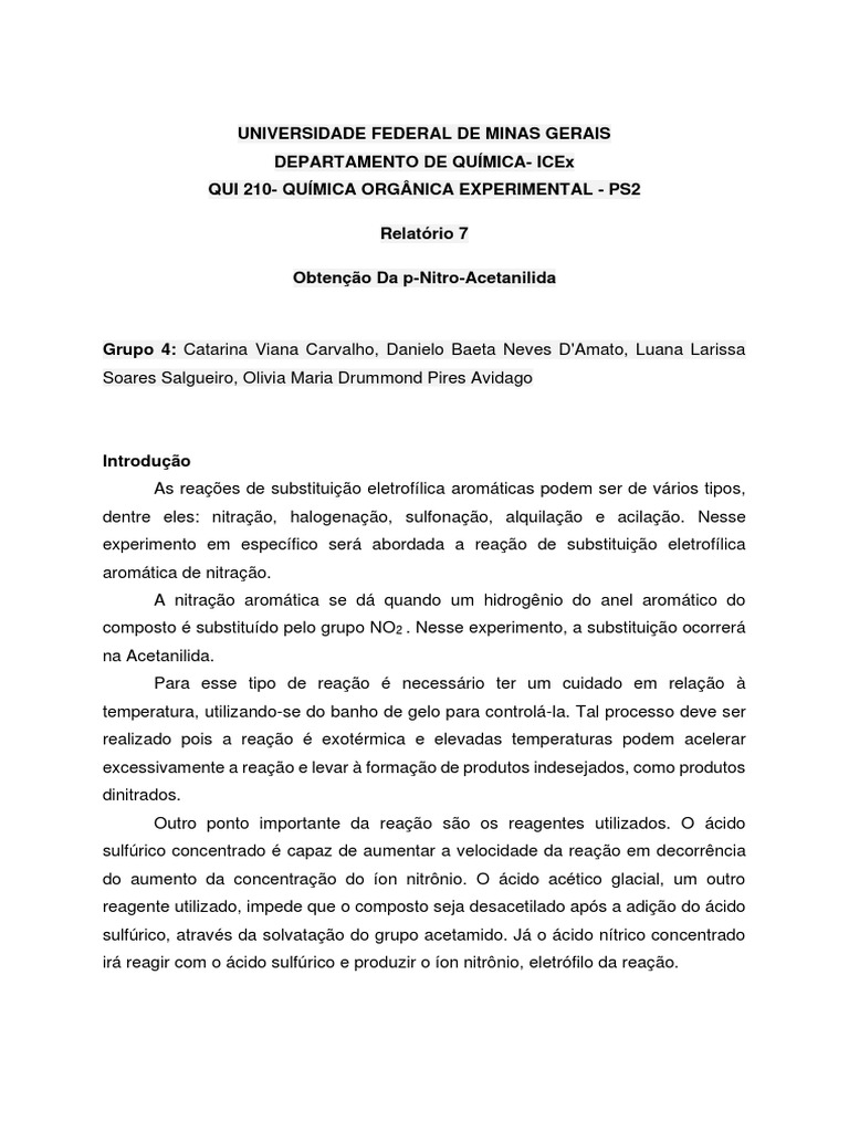 Relatório 7 | PDF | Cocina, comidas y vino
