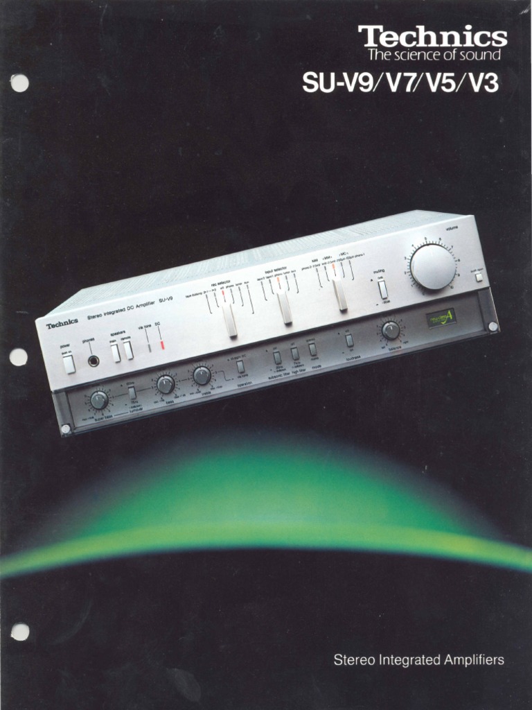Hfe Technics Su-V3 v5 v7 v9 Brochure en | PDF