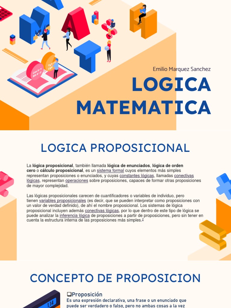 Logica Matematica | PDF | Proposición | Prueba matemática