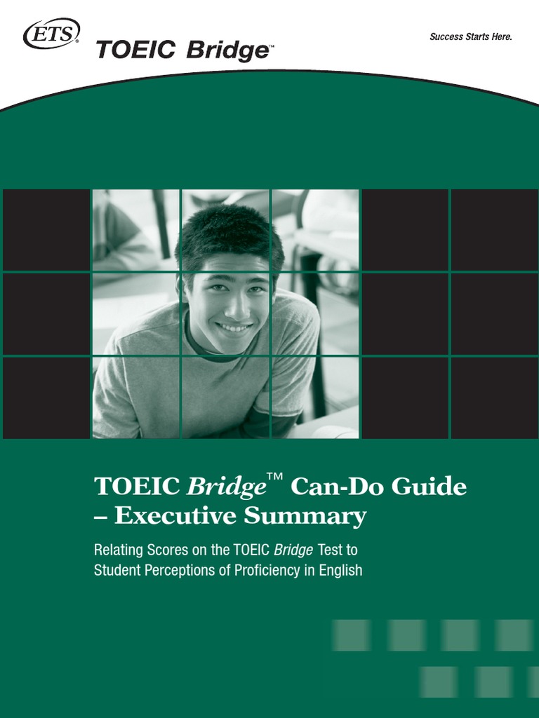 TOEIC Bridge Can Do Guide | PDF