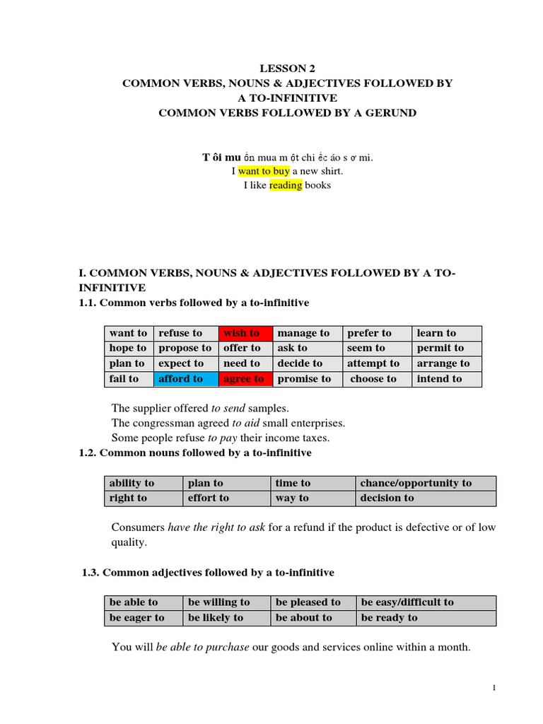 Lesson 2 + 3 Reading 2is | PDF | Verb | Adjective