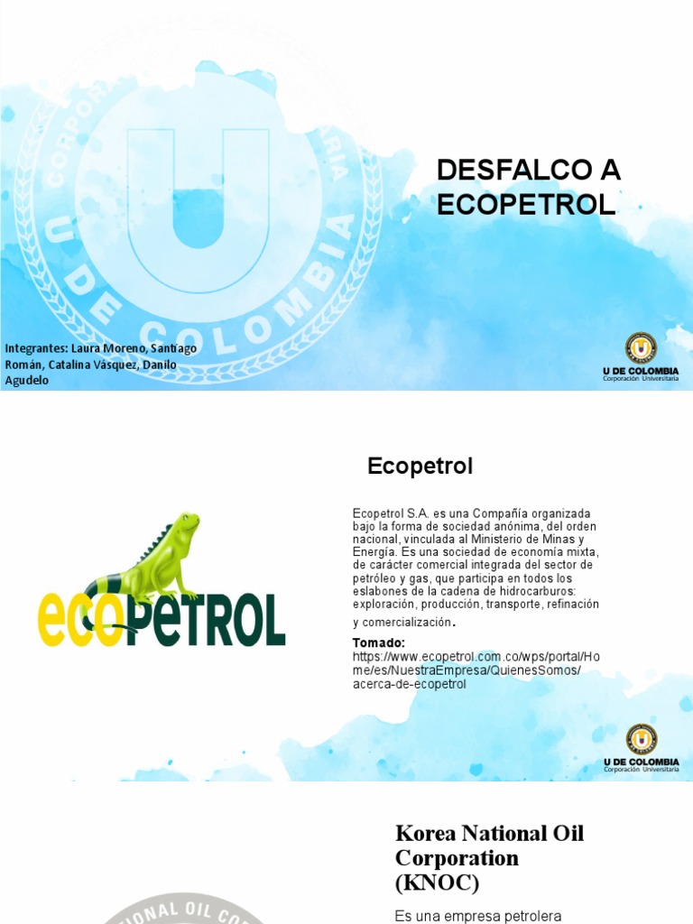 Desfalco A Ecopetrol | PDF | Petróleo | Economias