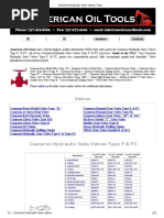 Cameron D DL Annular Bop Catalog | PDF | Piston | Cylinder (Engine)