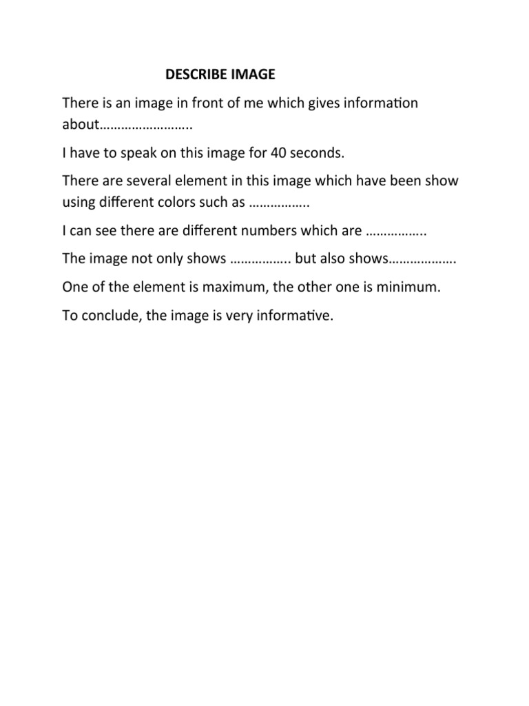 Describe Image | PDF | Art