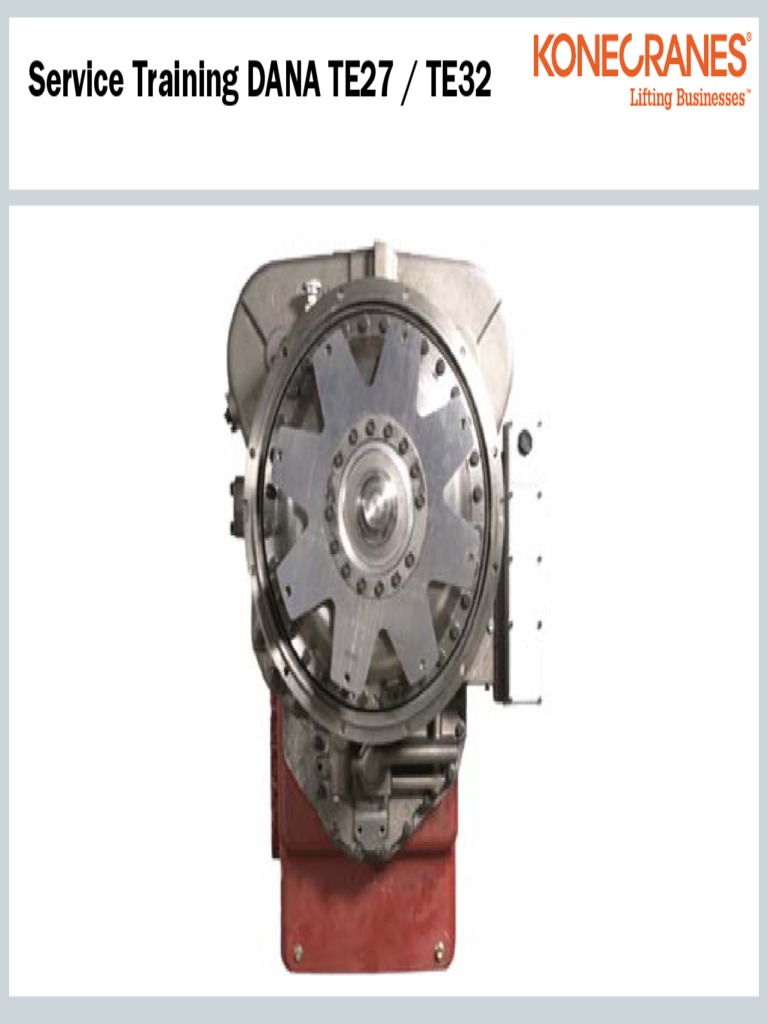 DANA Complete TE 27-32 | Download Free PDF | Mechanical Engineering ...