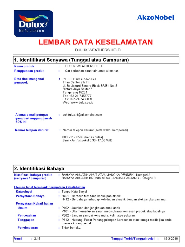 Ds Id Id Dulux Weathershield | PDF