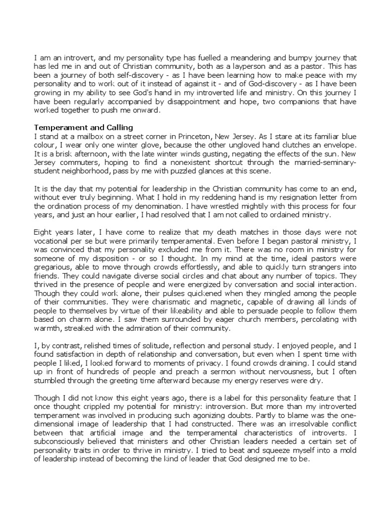 The-Introverted-Leader | PDF