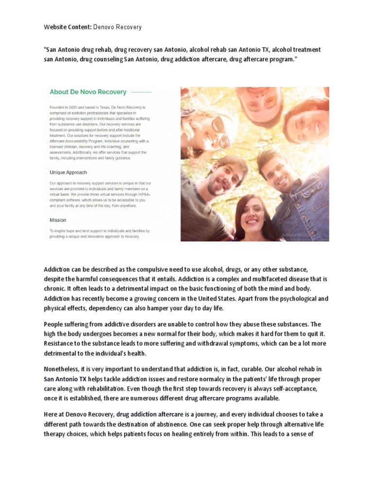 Drug Addiction Recovery | PDF | Drug Rehabilitation | Substance Abuse