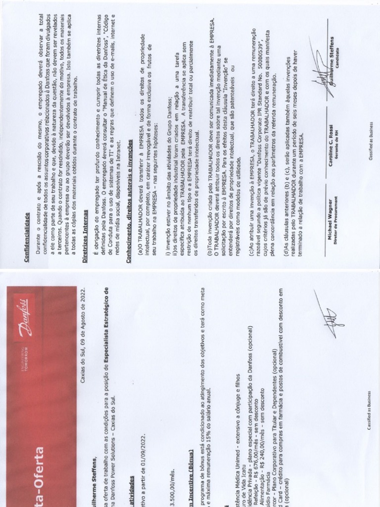 Proposta Assinada | PDF