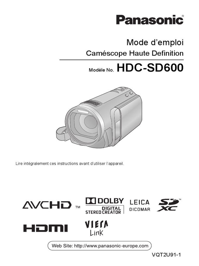 Panasonic HDC | PDF